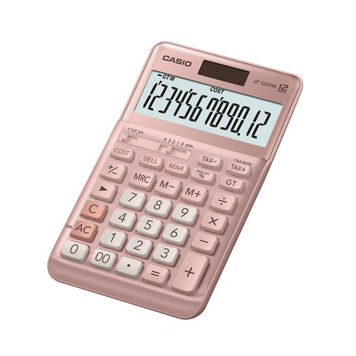 CASIO Calculadora JF-120FM-PK-W-DC - Luxury Time